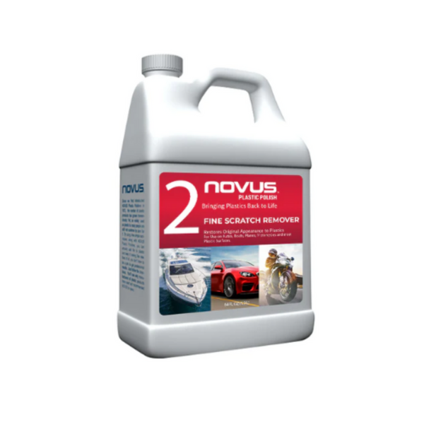 NOVUS 2: Fine Scratch Remover 64 oz. Bottle of Plastic Polish – 321 ...